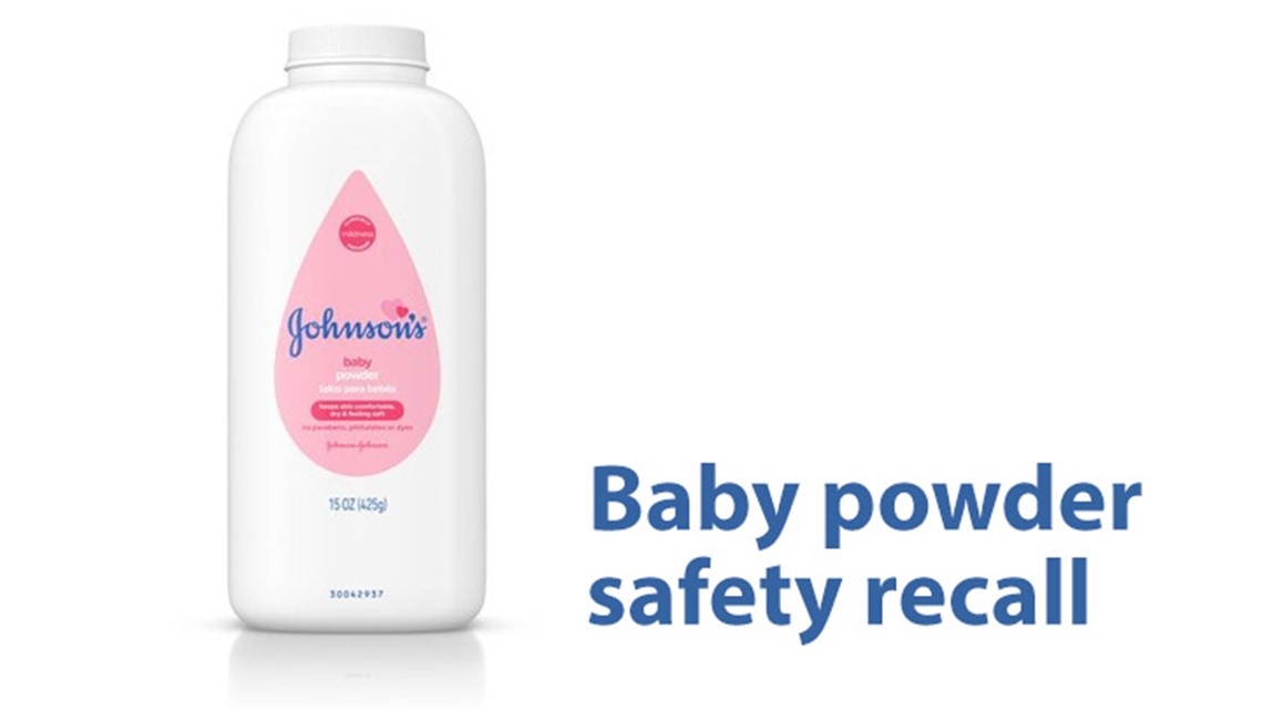 Lot of Johnson’s Baby Powder recalled due to possible asbestos ...
