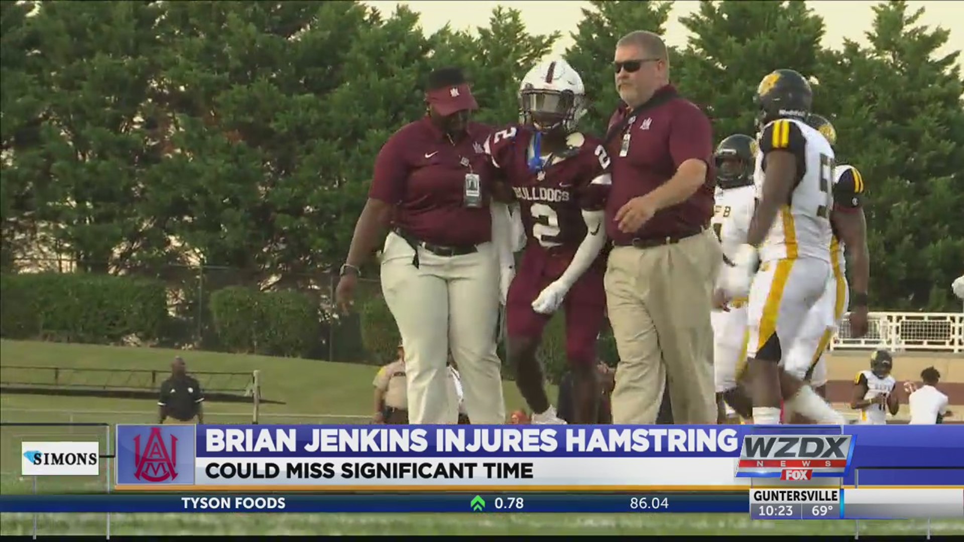 Brian Jenkins injures hamstring; could miss significant time ...