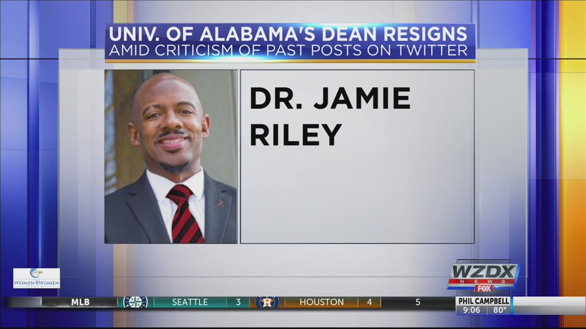 University of Alabama dean of students steps down after old tweets ...