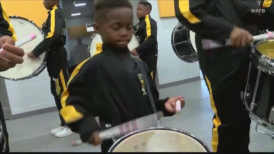 5-year-old drummer plays in high school drumline | rocketcitynow.com