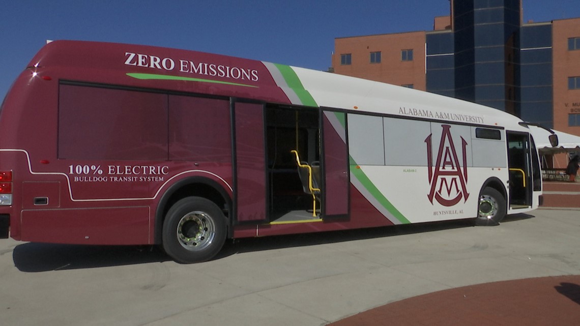 AAMU unveils Alabama’s first electric buses | rocketcitynow.com