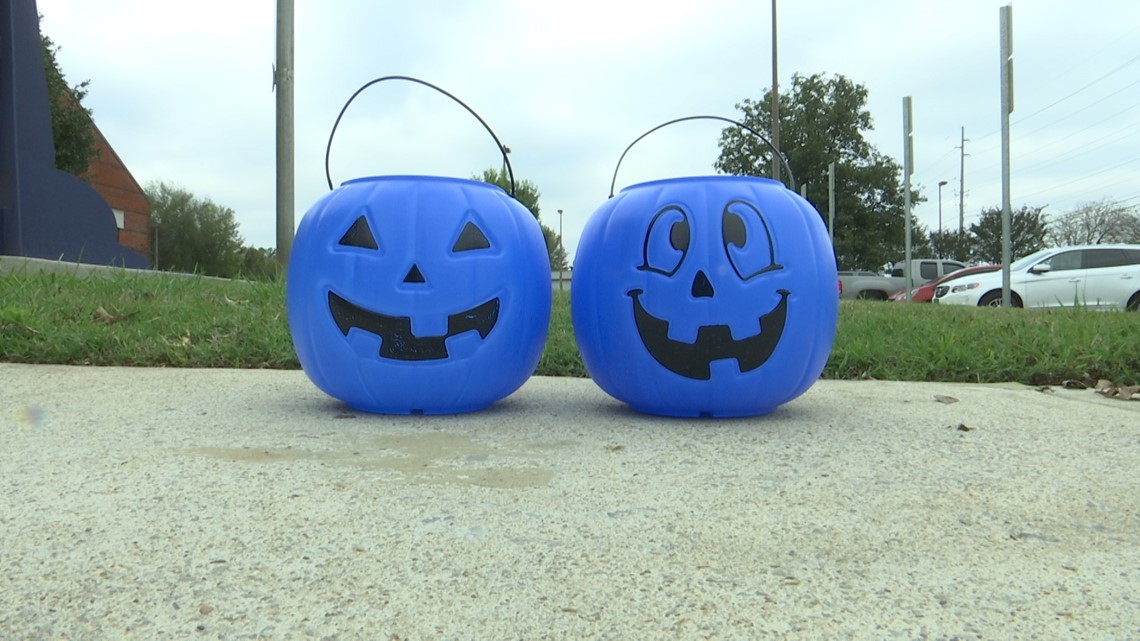 Blue pumpkins spreading Autism awareness this Halloween | rocketcitynow.com