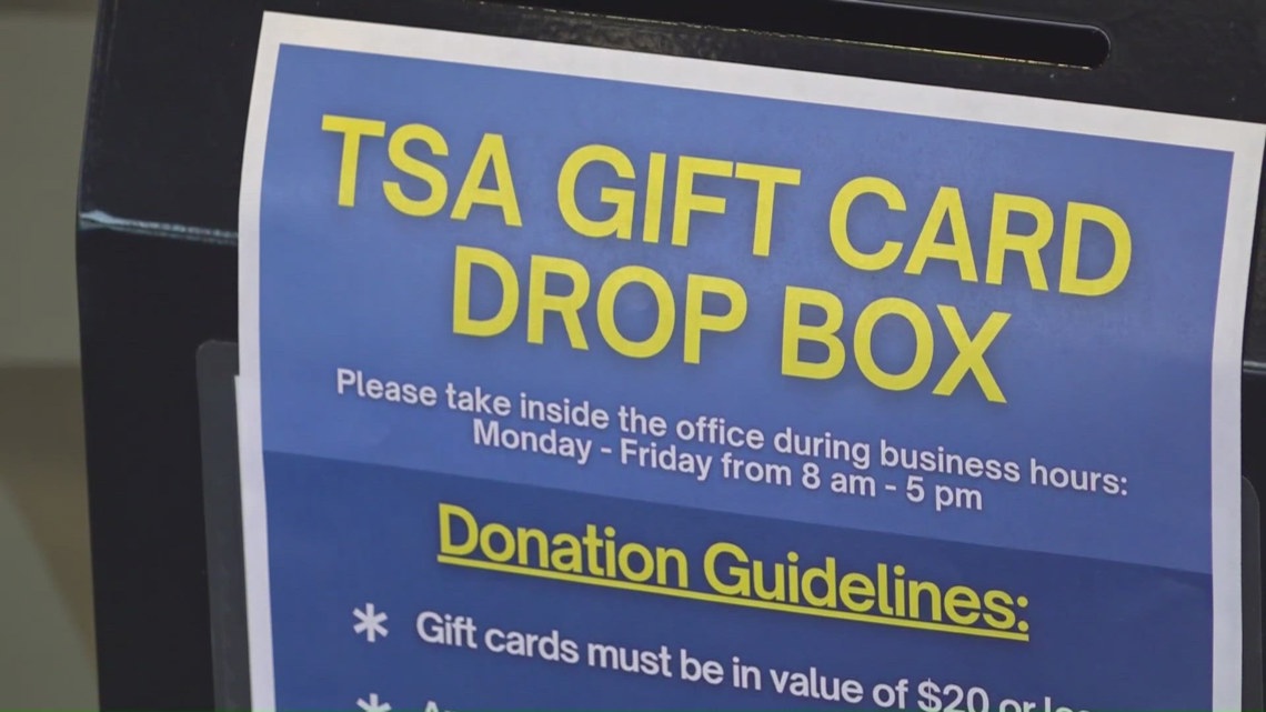 Huntsville International Airport launches gift card drive for TSA ...