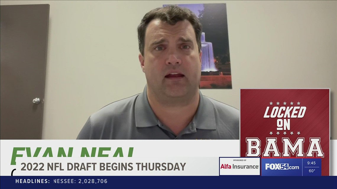 Draft projections for Jameson Williams and Evan Neal | rocketcitynow.com