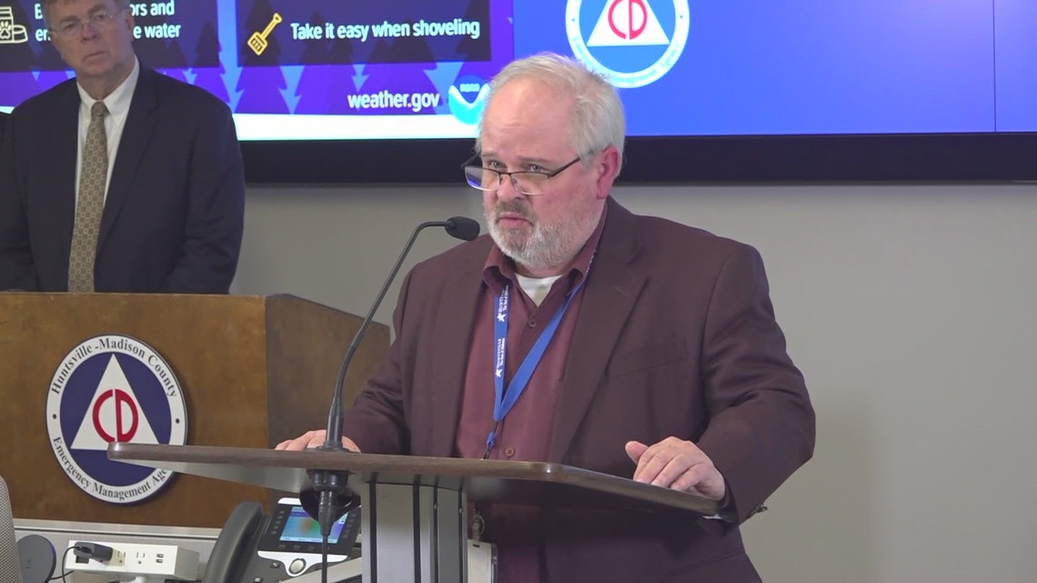 Huntsville-Madison County EMA Director Jeff Birdwell on incoming winter ...