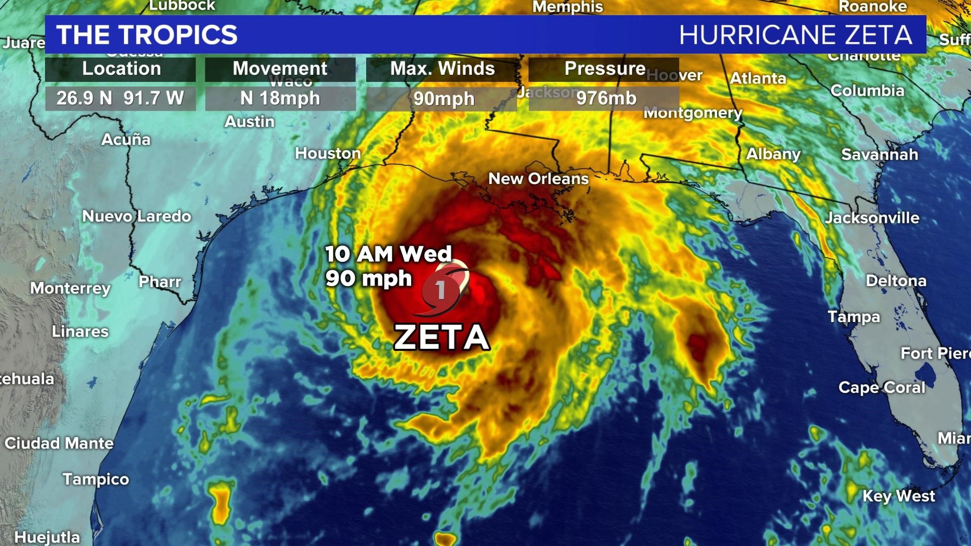 Hurricane Zeta Nears Landfall | rocketcitynow.com