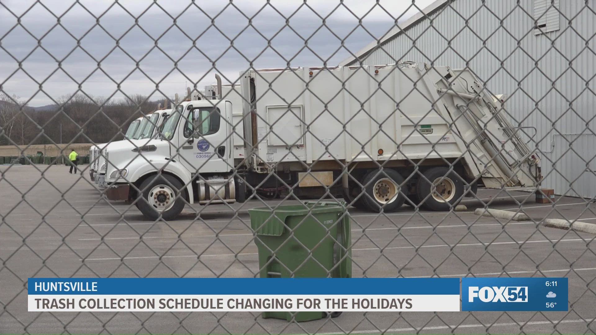 North Alabama holiday trash schedule changes: Huntsville, Madison ...