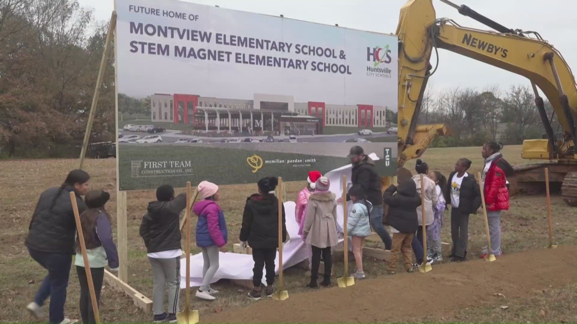 Huntsville breaks ground on $56M elementary, STEM magnet school campus ...