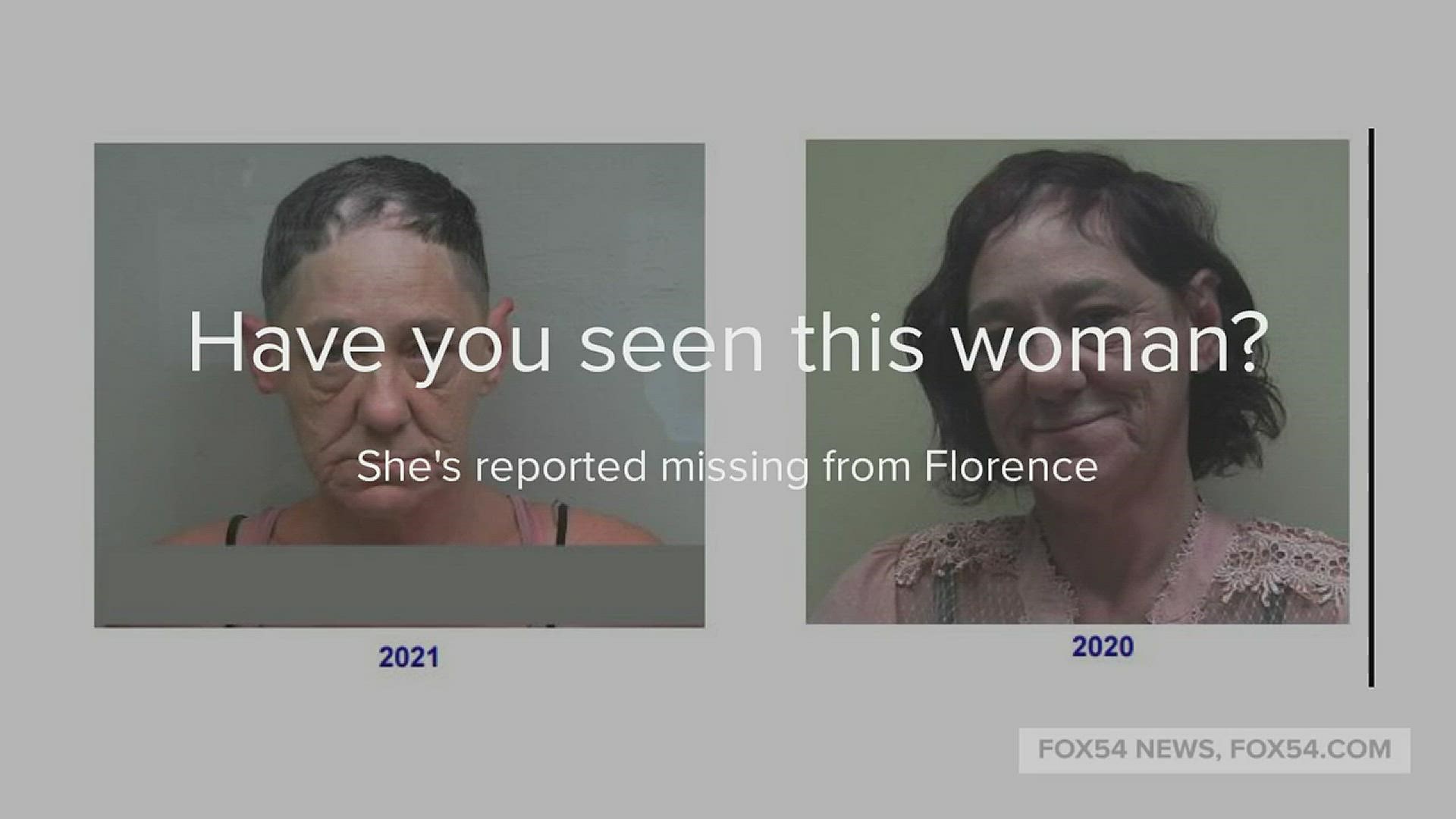 Florence police search for missing woman | rocketcitynow.com