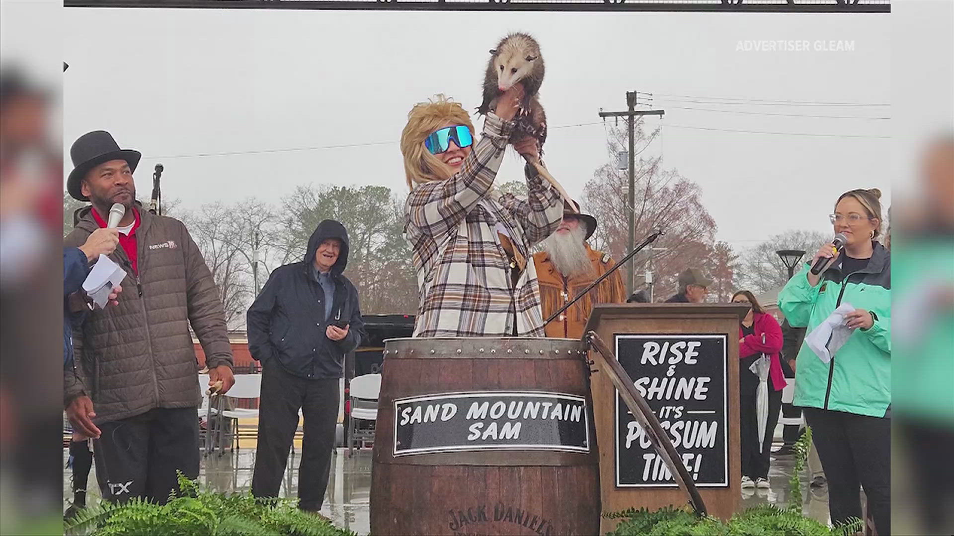 Weather predicting possum "Sand Mountain Sam" predicts an early spring ...