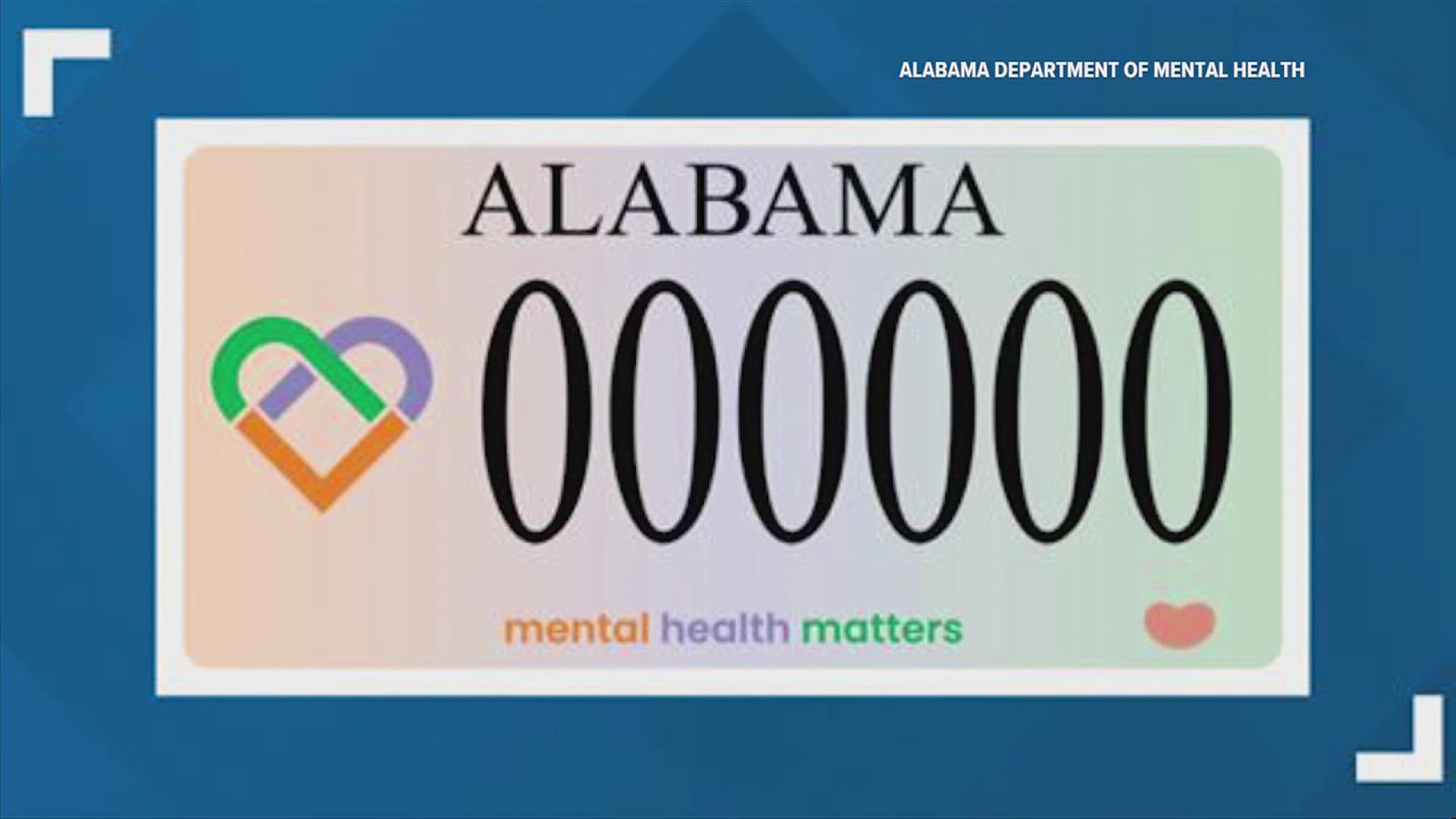 Pre-order a 'Mental Health Matters' license plate | rocketcitynow.com