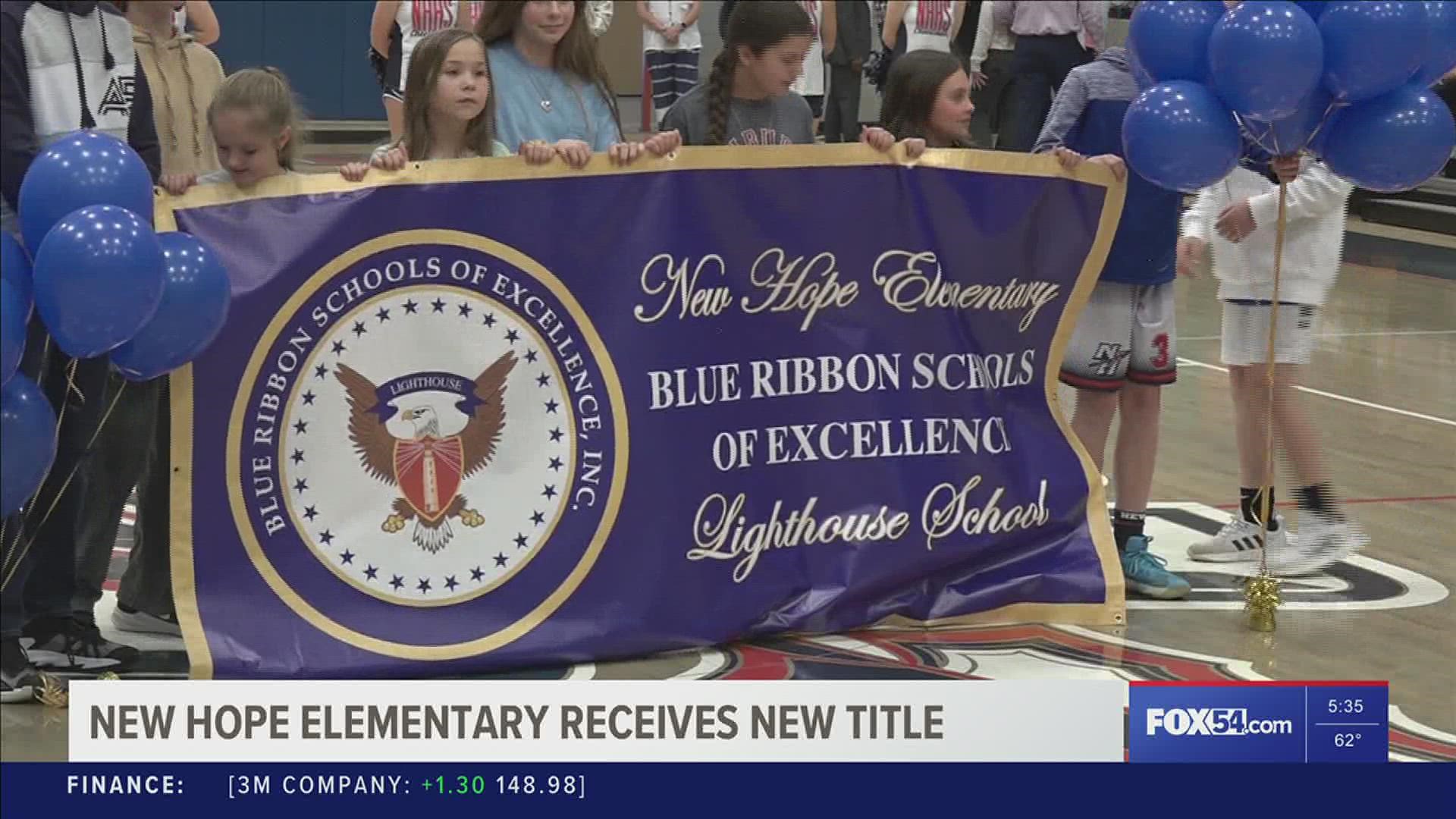 New Hope Elementary is Blue Ribbon School of Excellence | rocketcitynow.com