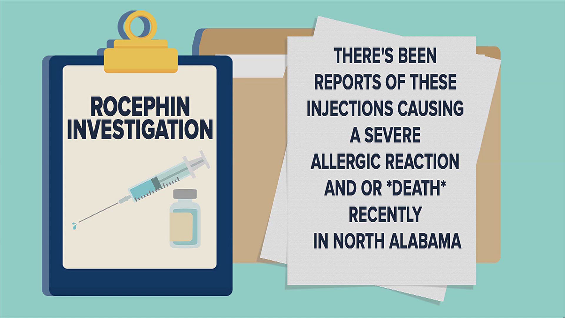North Alabama medical centers pulling Rocephin off shelves for adverse ...