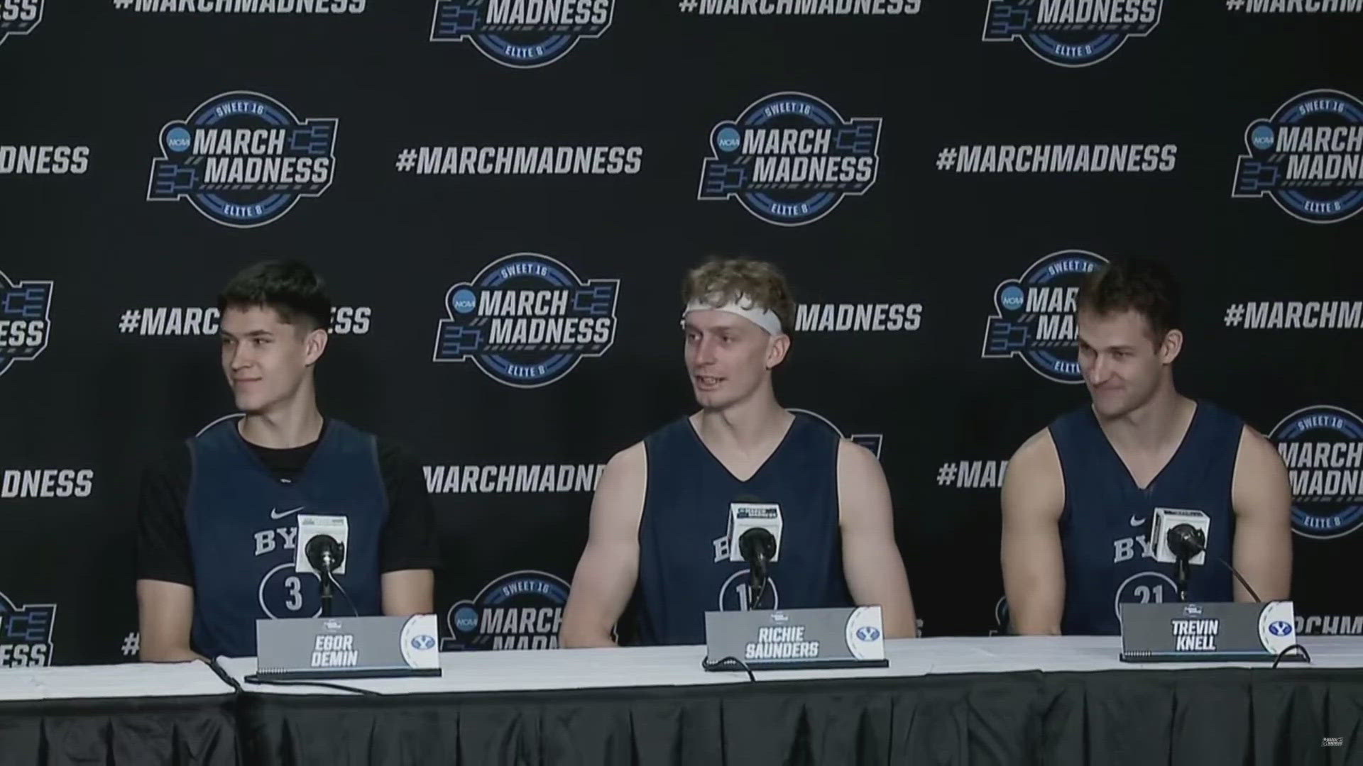 REPLAY: NCAA Tournament Pre-game Press Conference | BYU prepares for ...