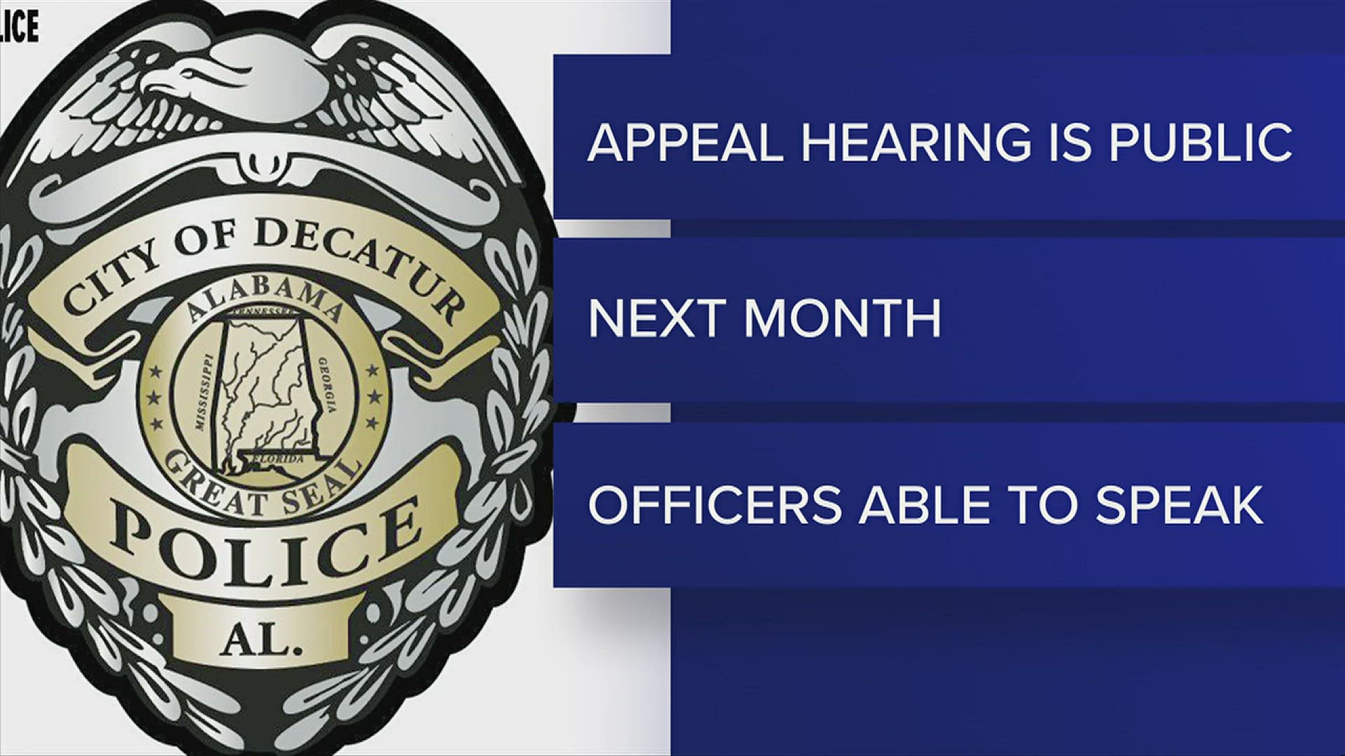 Decatur police appeal hearings expected to begin in January ...