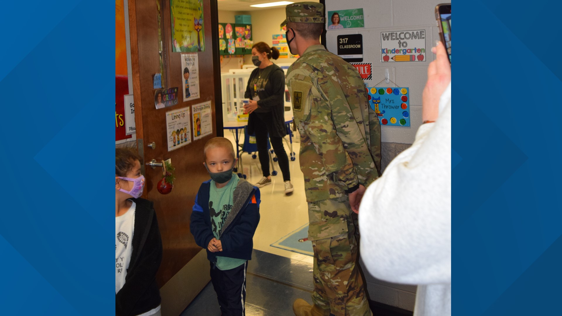 Hazel Green Elementary teacher gets surprise from son | rocketcitynow.com