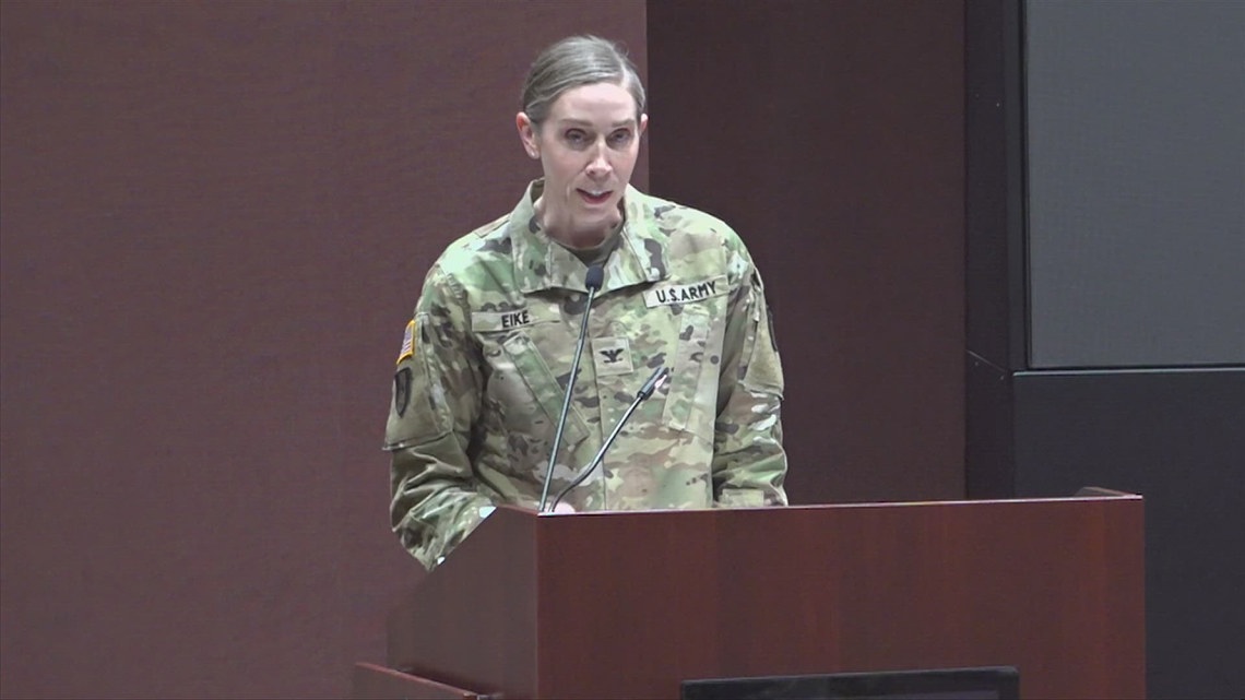 Col. Erin Eike becomes Redstone's first female garrison commander ...