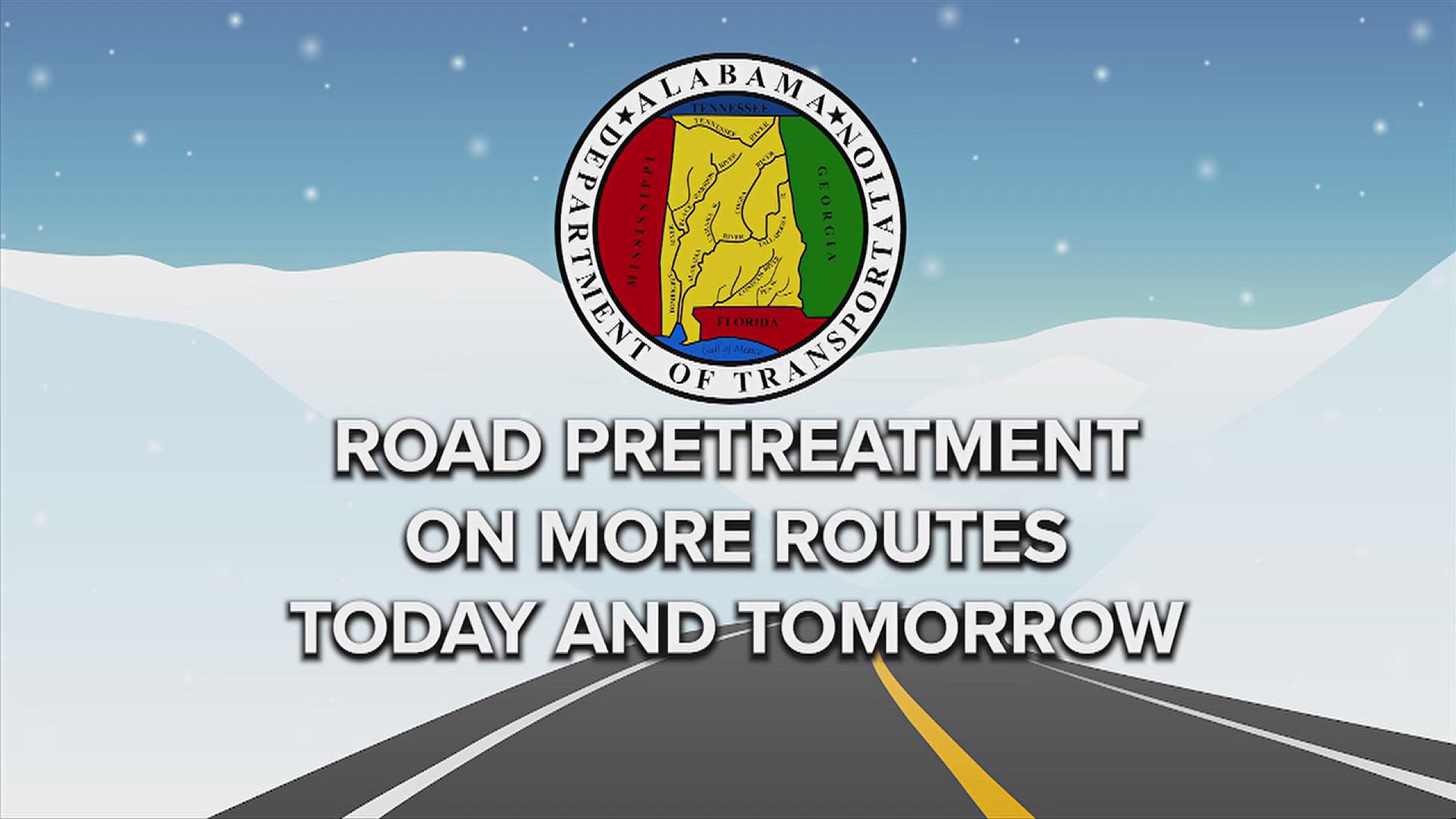 ALDOT hard at work preparing the roadways ahead of this weekend's ...