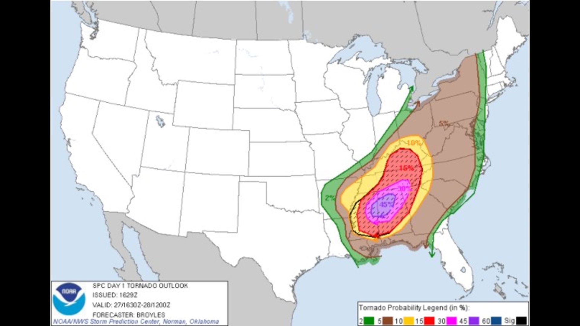 Looking Back Nine Years Ago - April 27, 2011 Super Outbreak ...