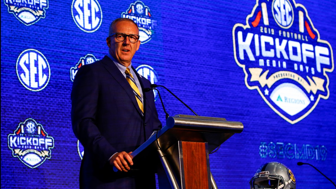 SEC announces schedule for 2021 Football Media Days in Hoover ...