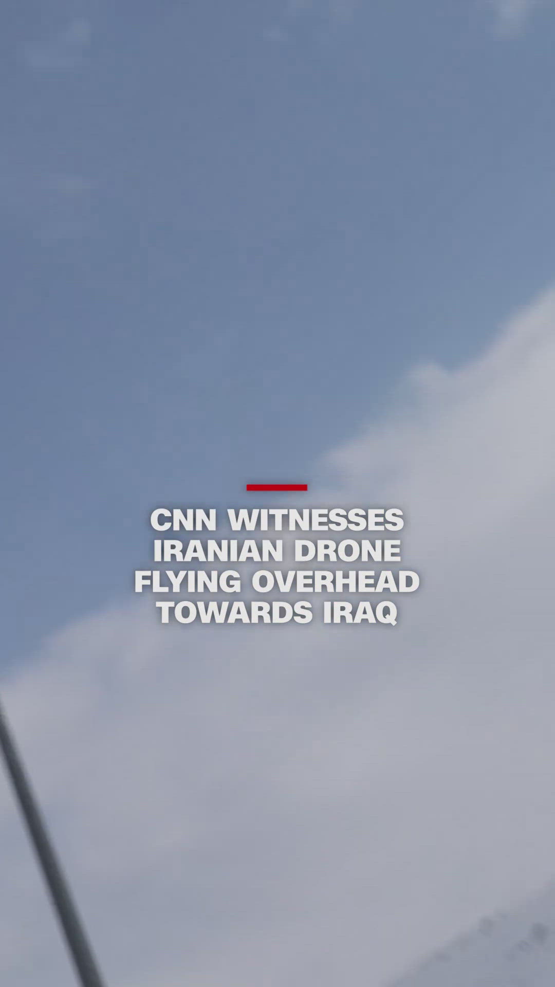 Reporter sees Iranian drone fly over Iraq near conflict zone ...