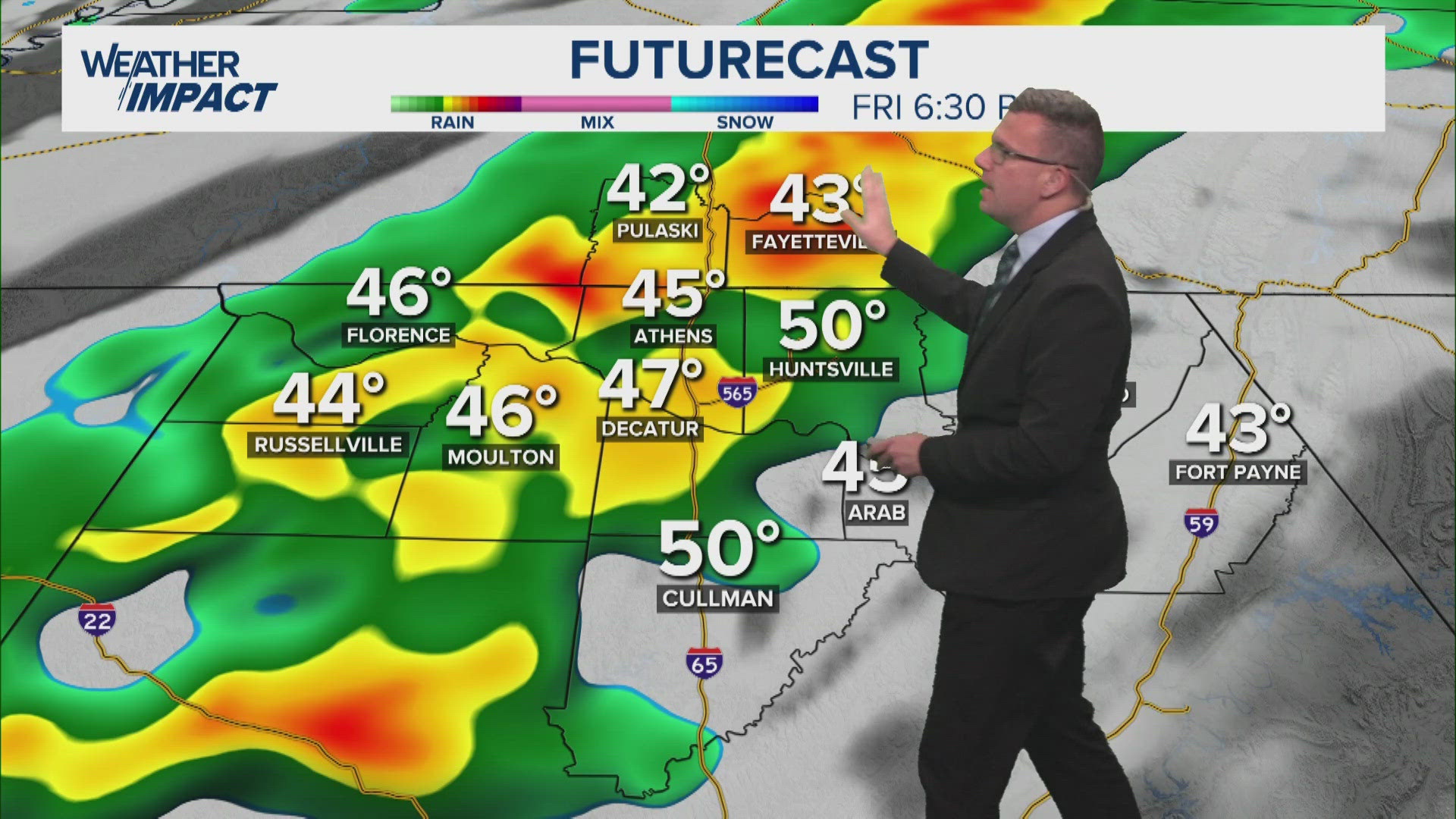 Rain Possible Friday Then A Cold Weekend | rocketcitynow.com