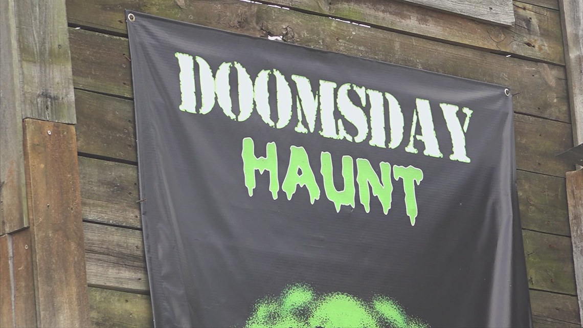 Doomsday Haunted Attraction collecting Hurricane Helene clean up ...