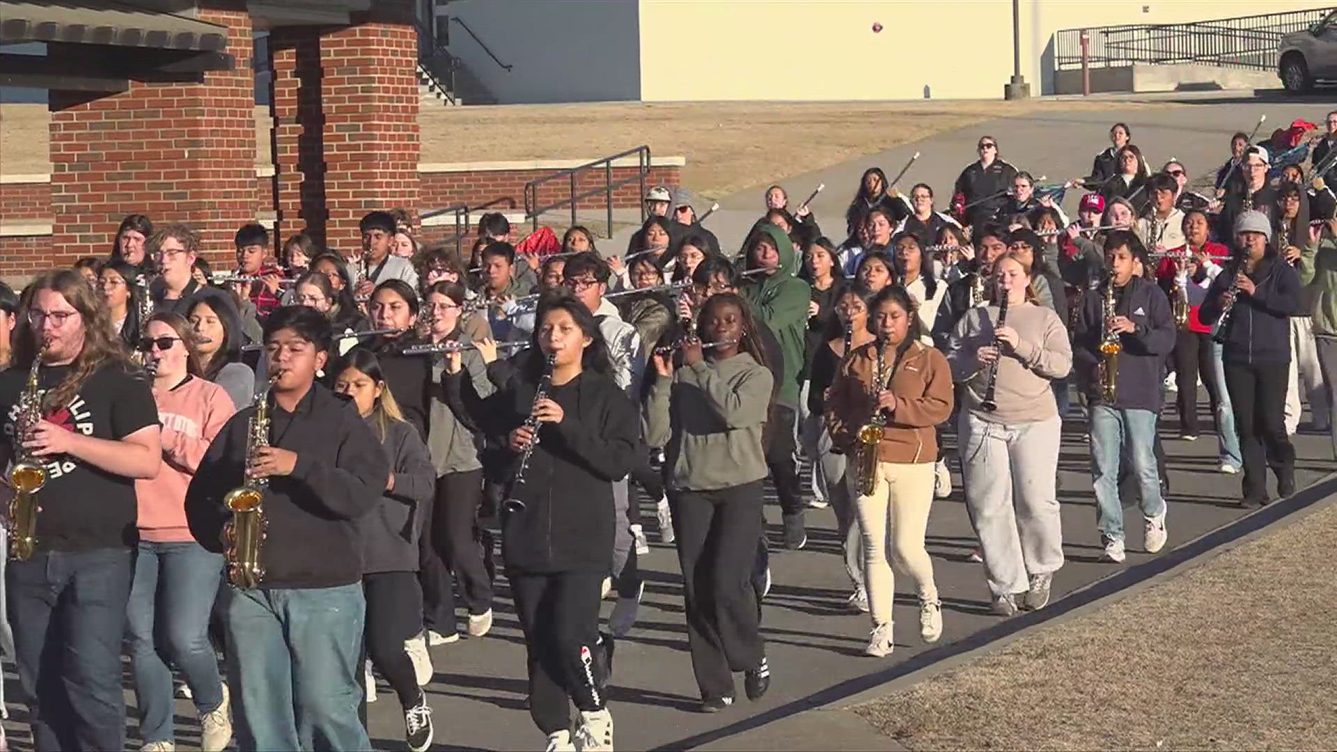 The Albertville High School Aggie Band is headed to Washington D.C ...