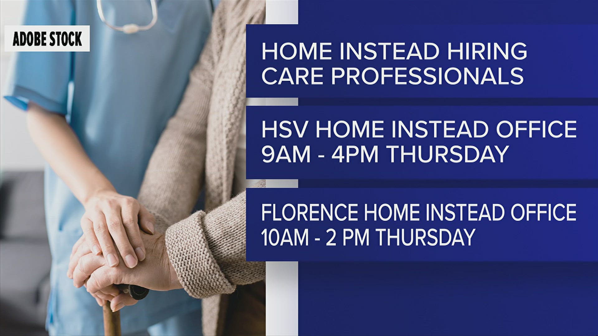 Home Instead is in need of for care givers | rocketcitynow.com