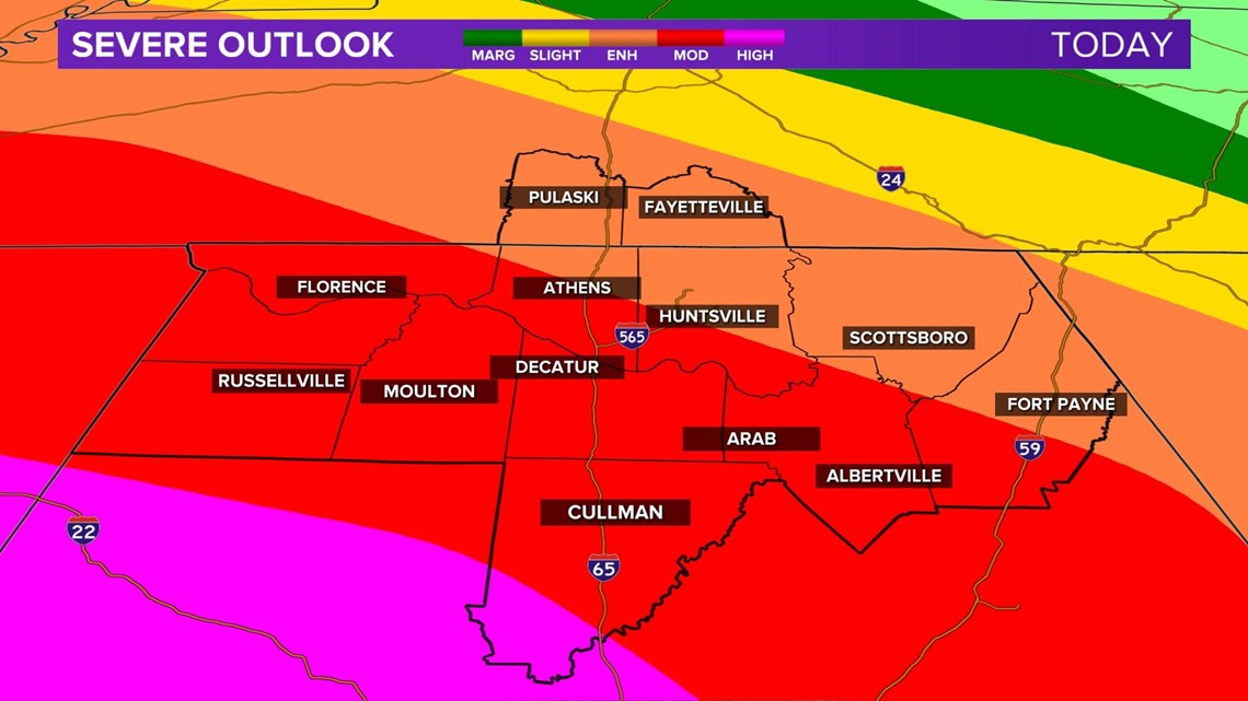 Wednesday, March 17, 2021 Severe Weather Update | rocketcitynow.com
