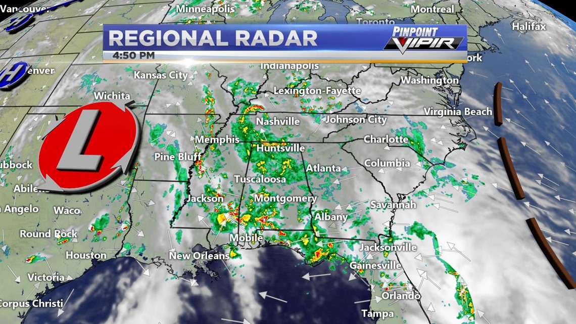 More Rain and Staying Cool North Alabama Tennessee Valley ...