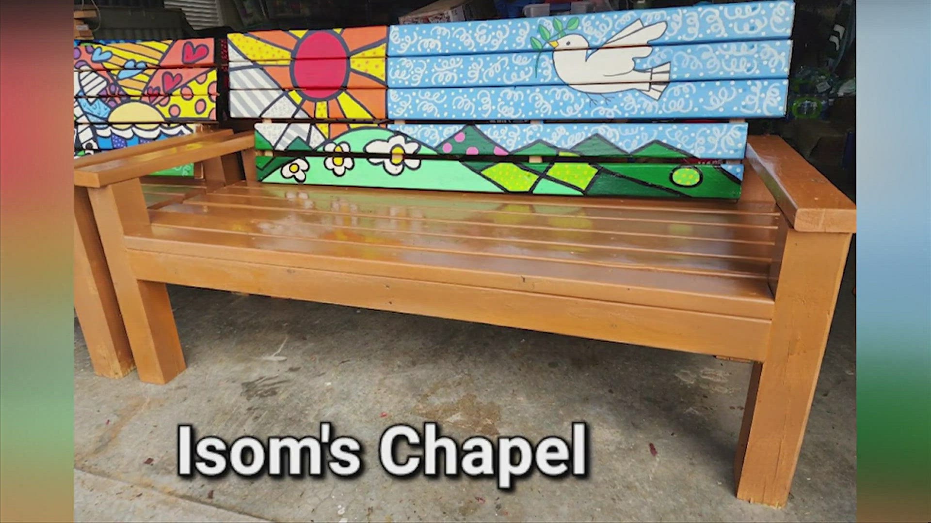 Garrett Waters builds benches as a part of an Eagle Scout Project ...