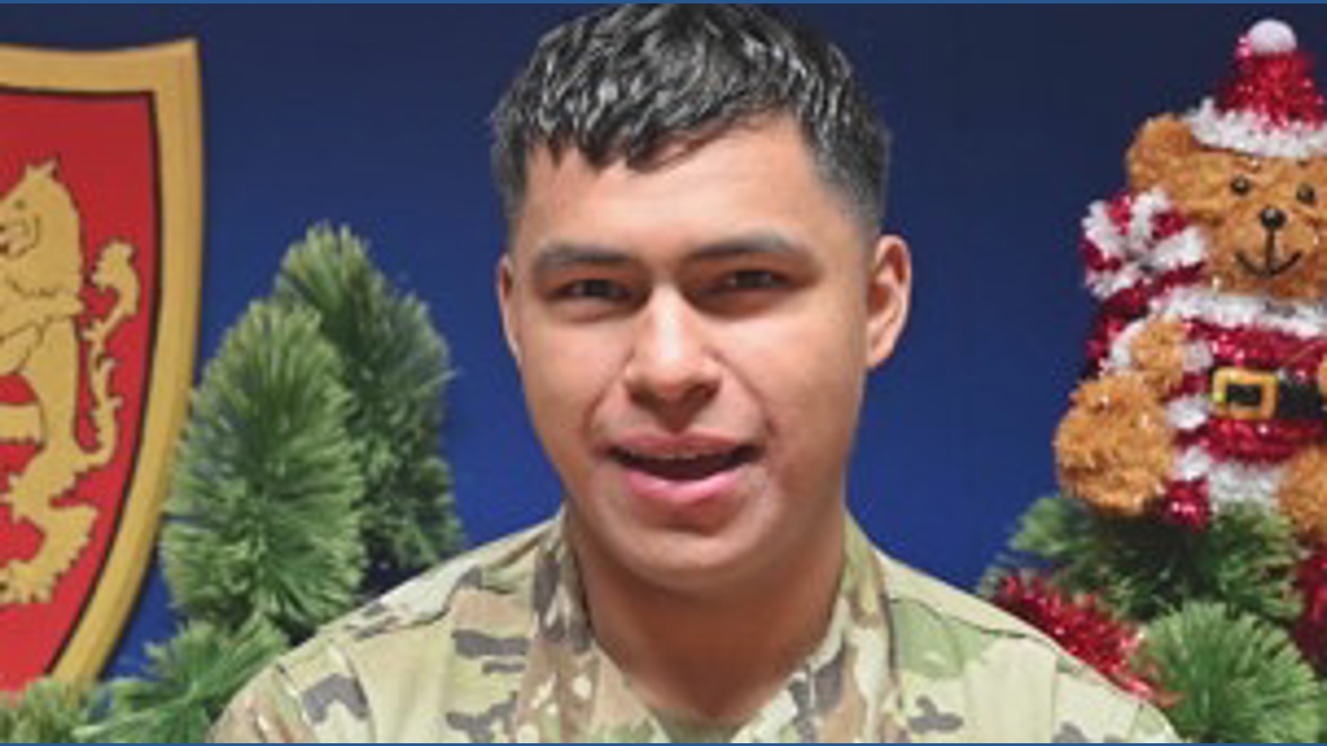 Holiday greetings from U.S. Sgt. Jonathan Rivera of Daphne, AL, stationed in Germany ...