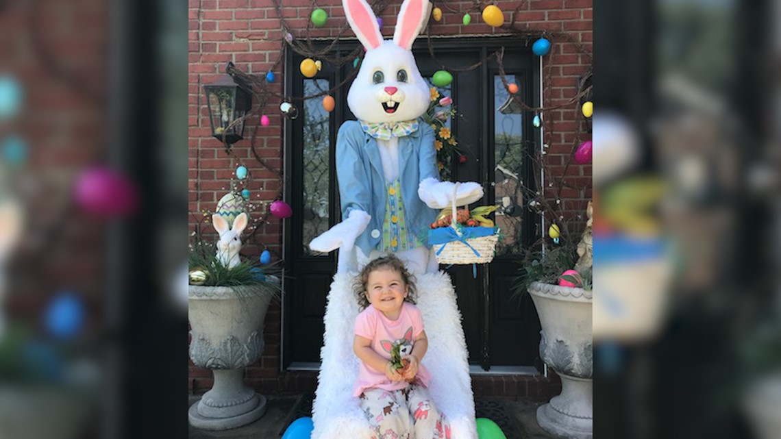 Community celebrates Easter with Easter Bunny drive-by | rocketcitynow.com