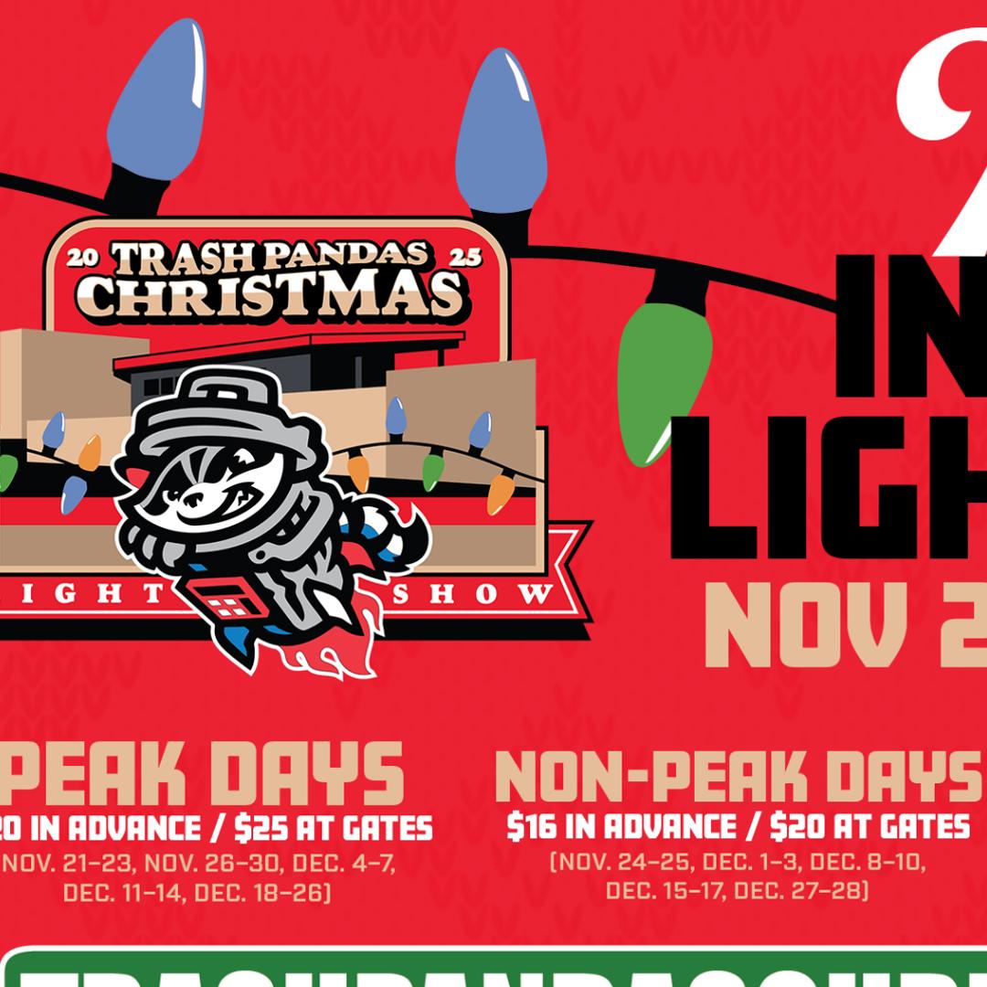 Trash Pandas Light Show Illuminates Toyota Field in 2025 ...