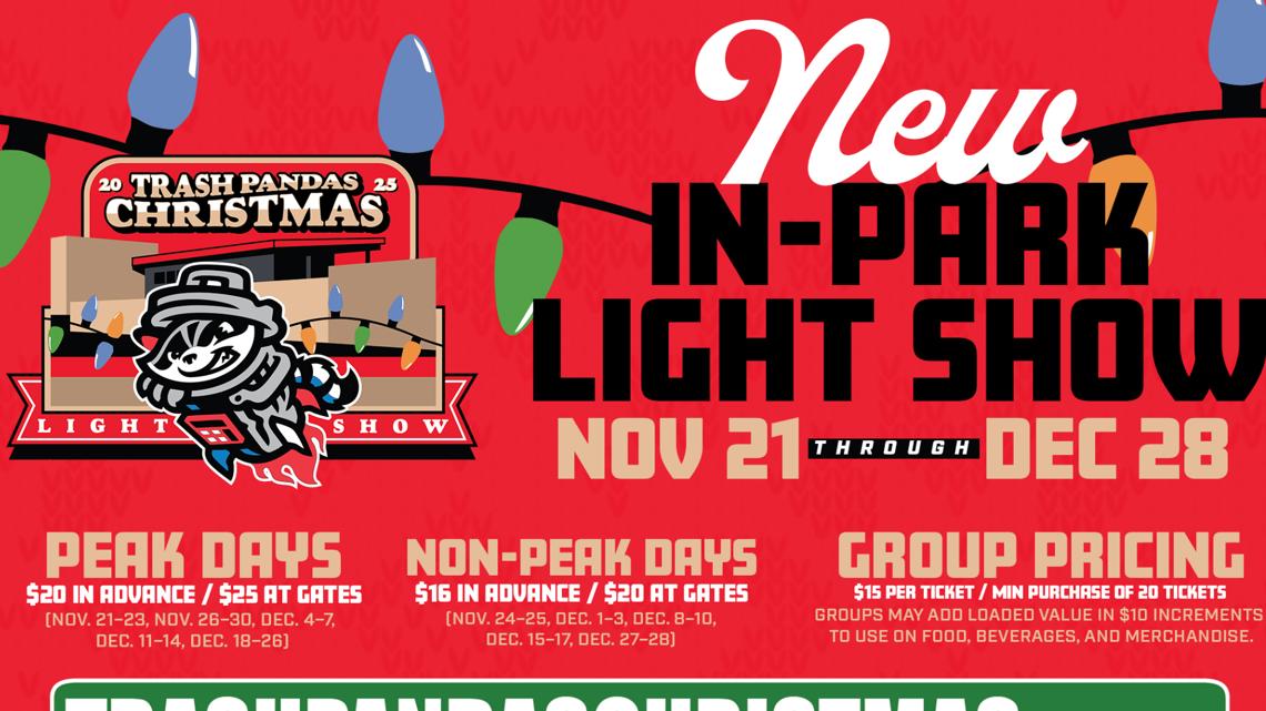 Trash Pandas Light Show Illuminates Toyota Field in 2025 ...