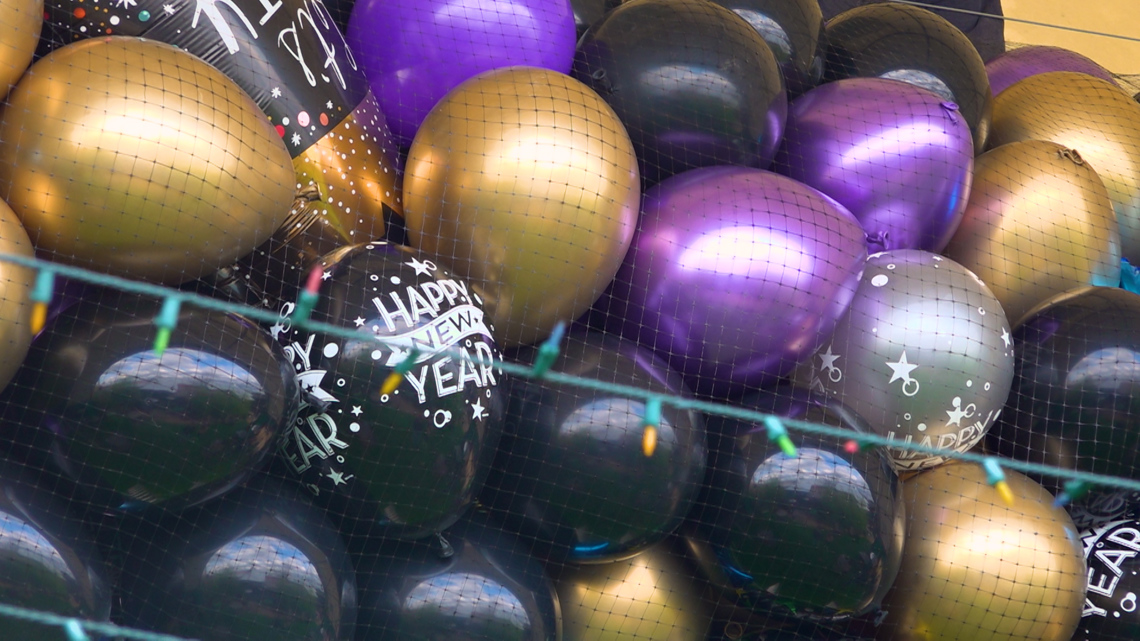The Camp's annual Balloon Drop gives attendees a shot at 2,000 dollars ...