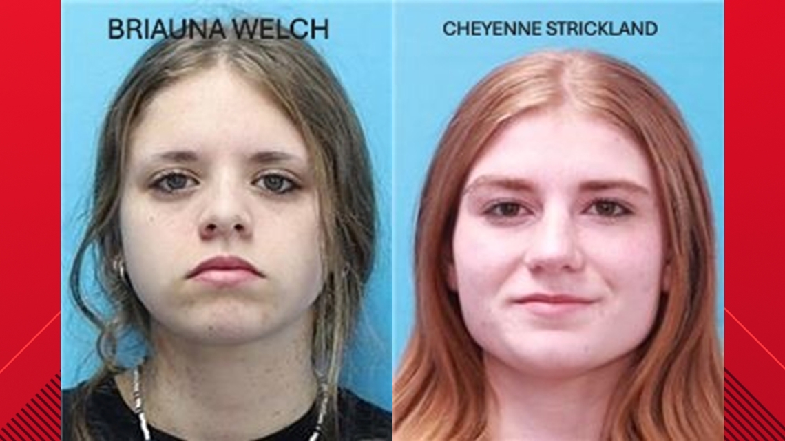 Help find Briauna Welch and Cheyenne Strickland in Franklin County ...