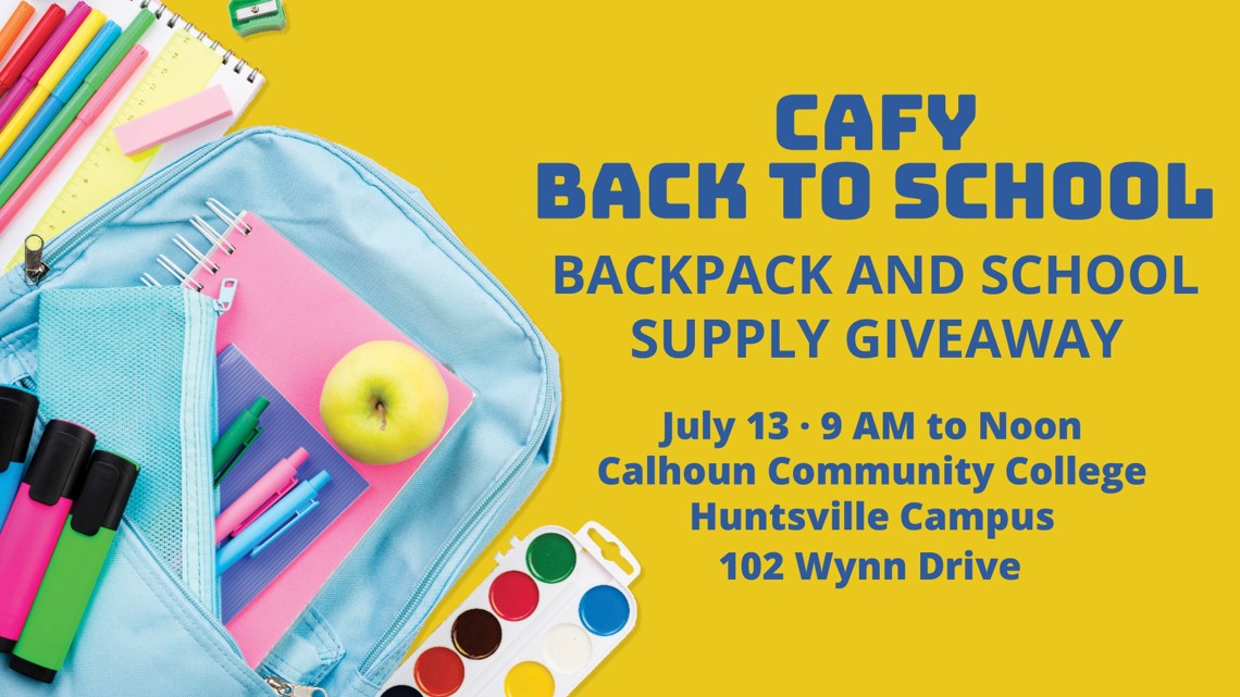 Back to School event coming to Huntsville | rocketcitynow.com