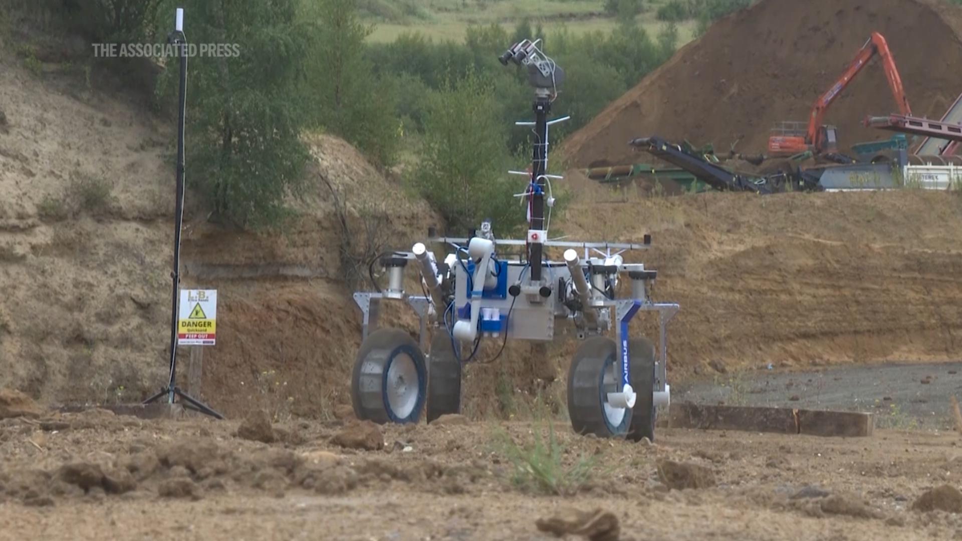 World-first trial of robotic arm that could help collect Martian and ...