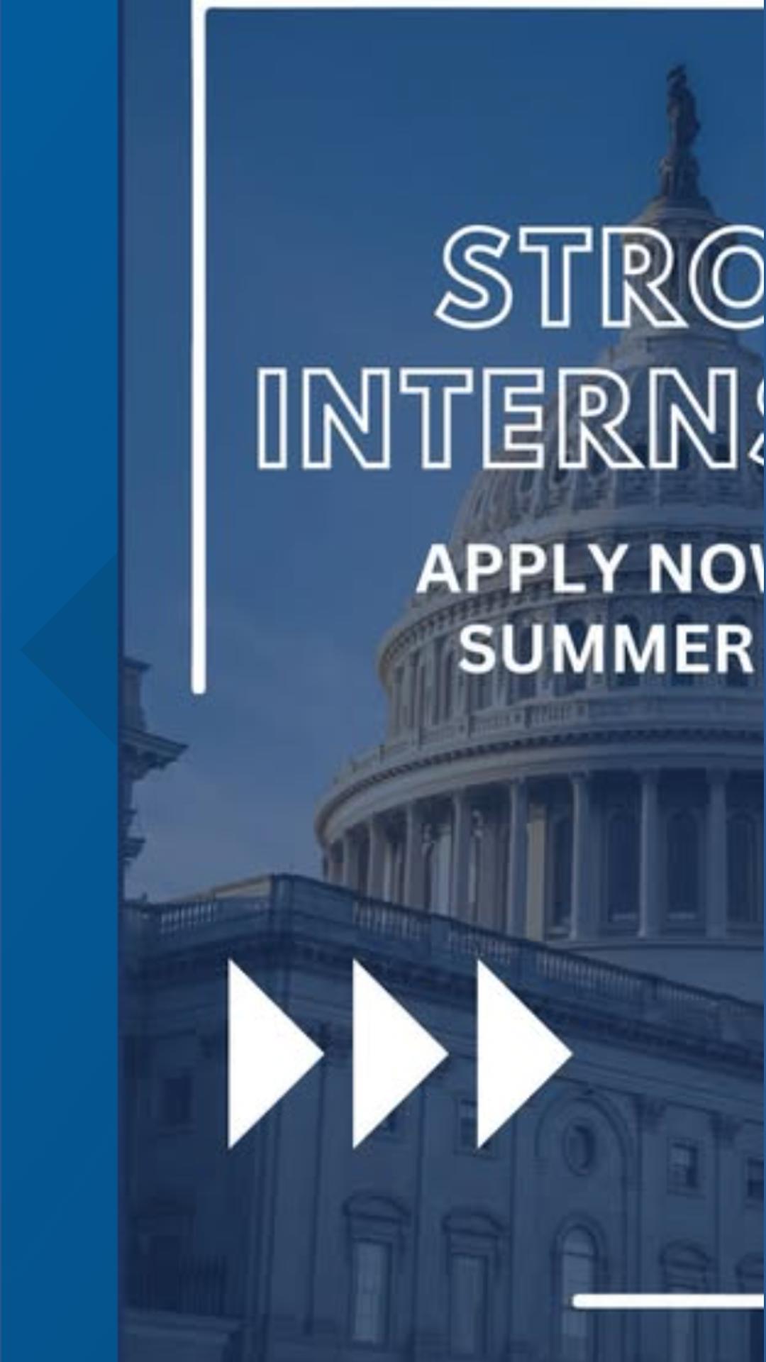 Rep. Dale Strong opens applications for Summer 2026 congressional ...
