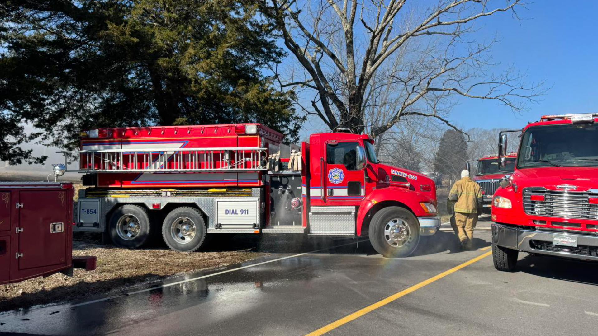 Fire closes Lagrange Road in Colbert County | rocketcitynow.com