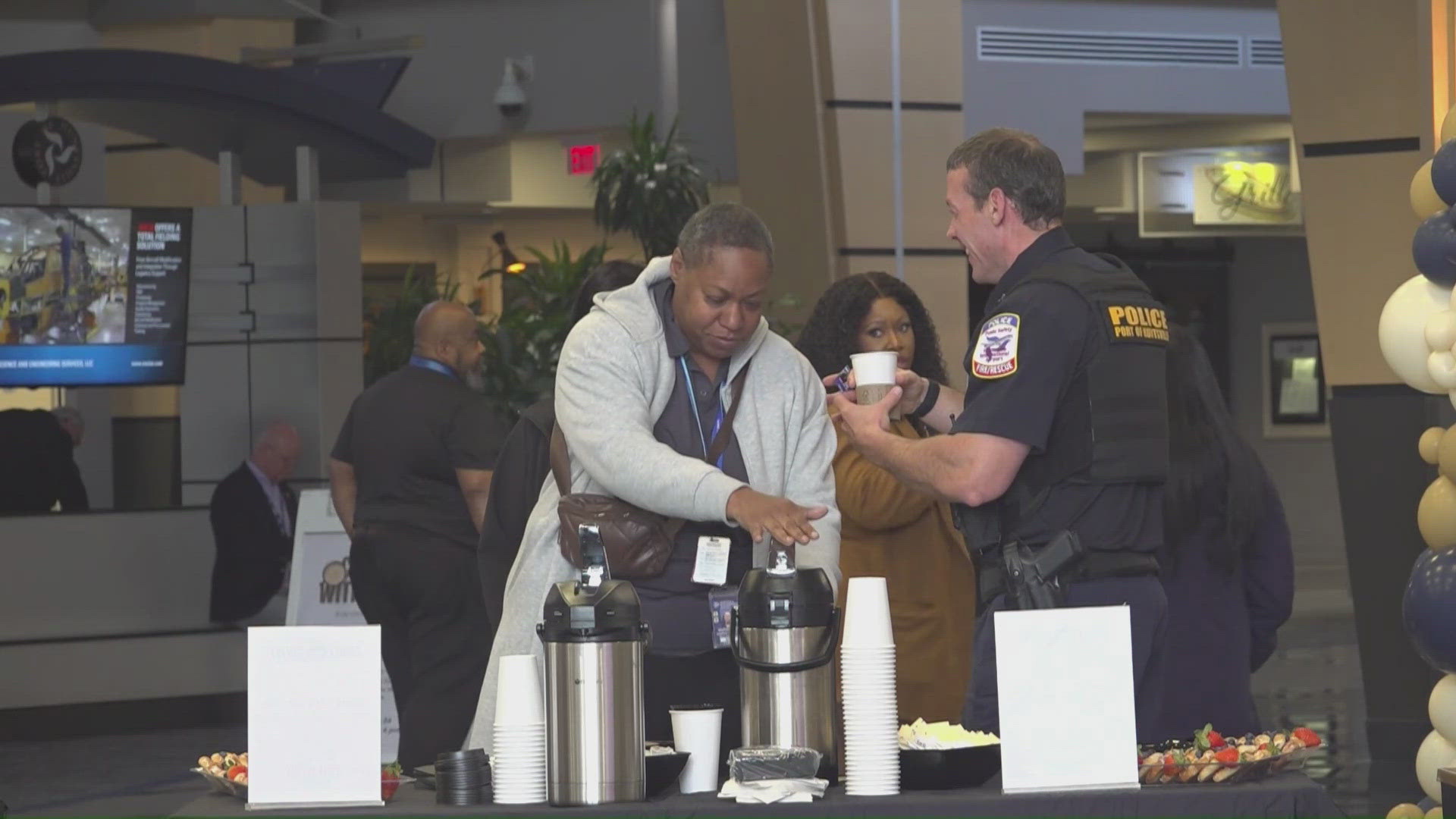 Police connect with community at 'Coffee with a Cop' event at ...