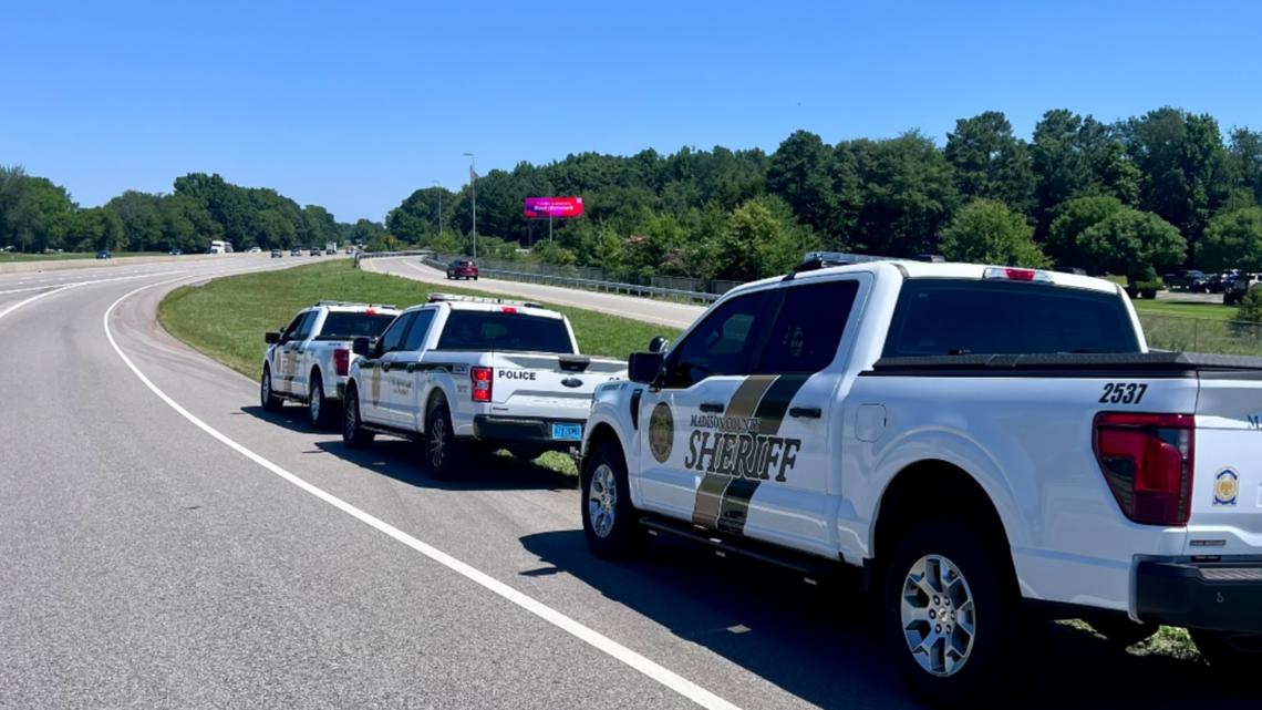 Law enforcement conducts traffic enforcement on Research Park Boulevard ...