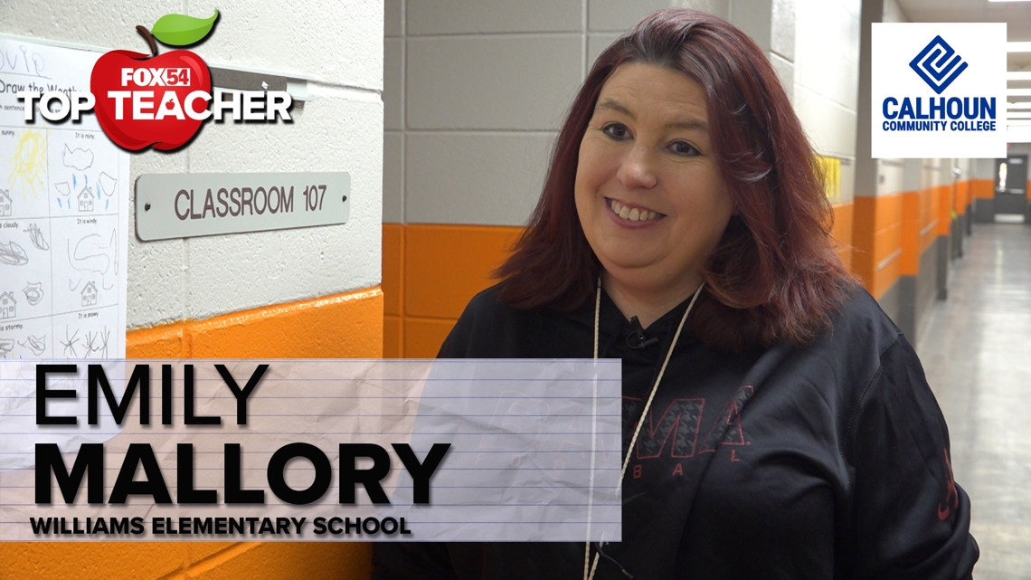 Emily Mallory is a FOX54 Top Teacher from Williams Elementary School ...