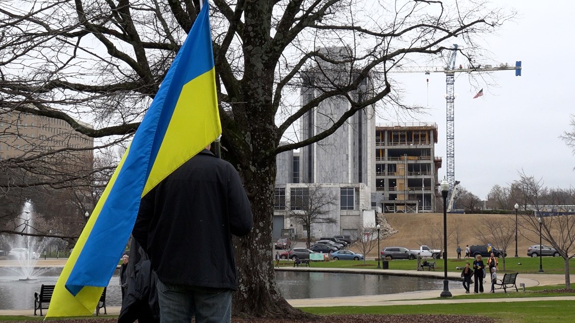 Ukrainian support groups rally together one year after invasion ...