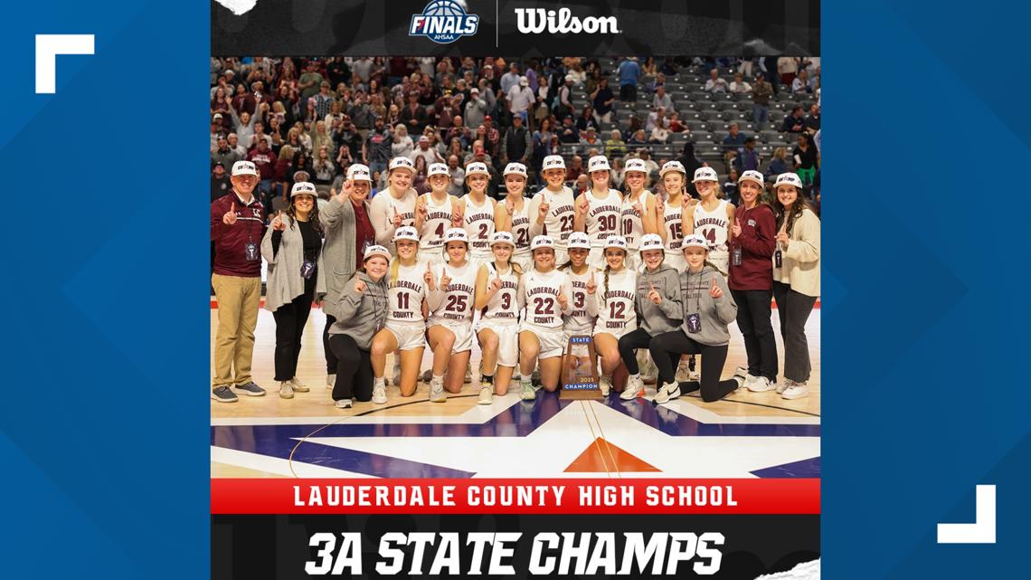 Lauderdale County High School wins 3A girls championship ...