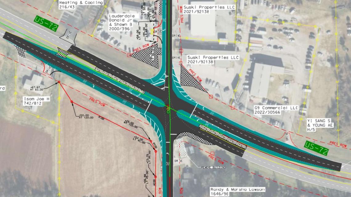 ALDOT seeking input on traffic signal, turn lanes planned for US-72 in ...