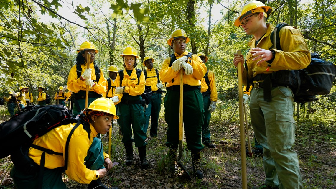 Alabama A&M and U.S. Forestry Service train wildland firefighters ...