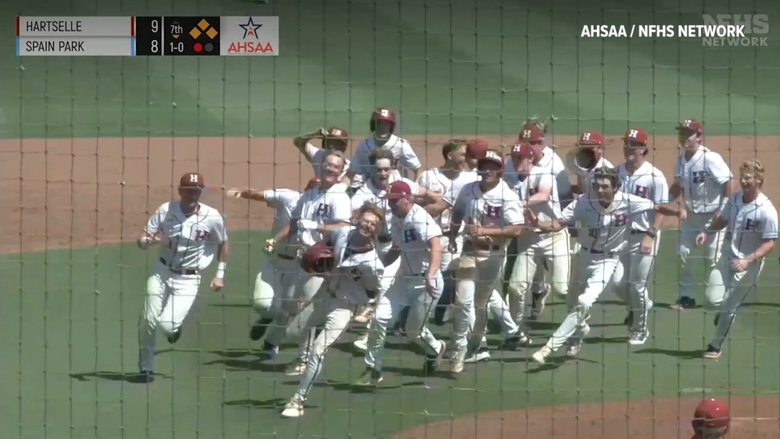 Hartselle beats Spain Park 9-8 via walkoff in 6A Championship Series ...